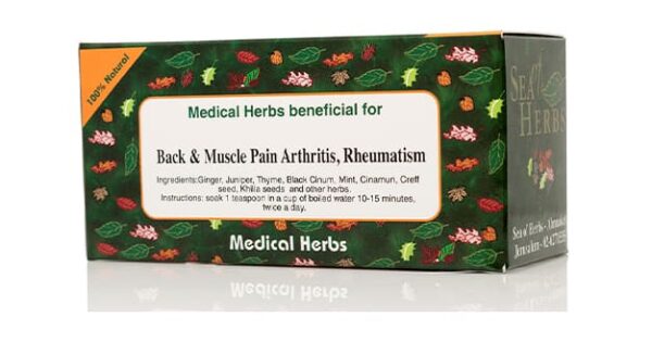 Back & Muscle Pain Arthritis, Rheumatism Tea - SeaOfHerbs.com